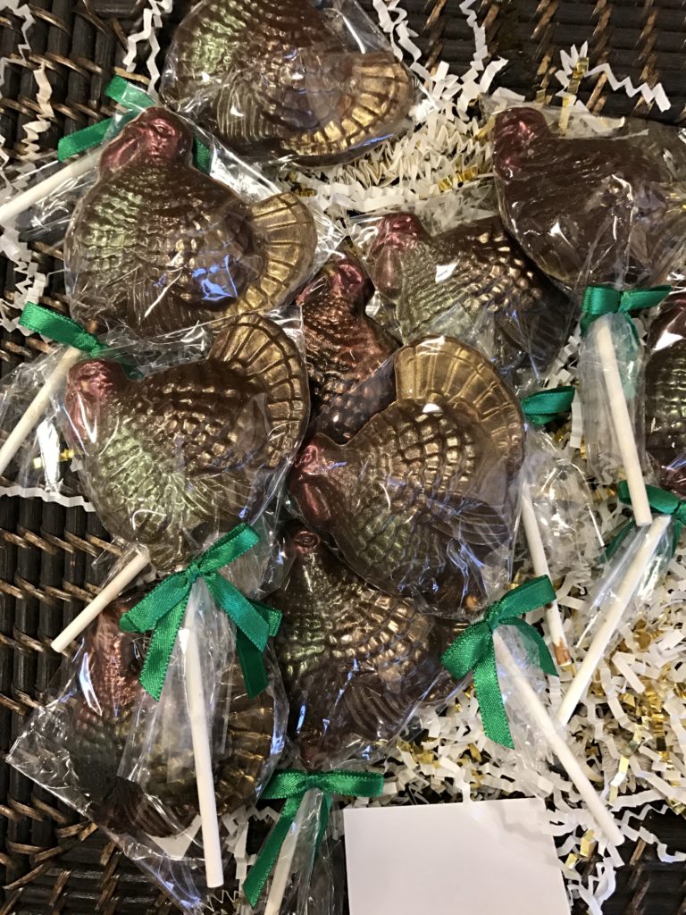 On the Chocolate Trail | choc turkeys